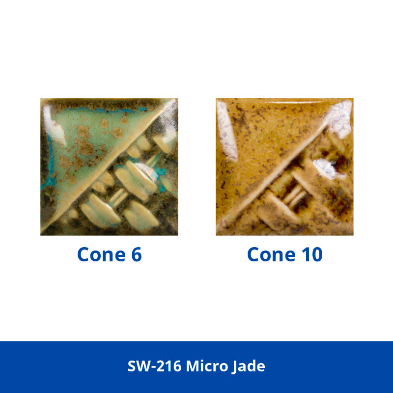 Mayco Stoneware Glaze SW216 Micro Jade 473ml – Beldari Pottery