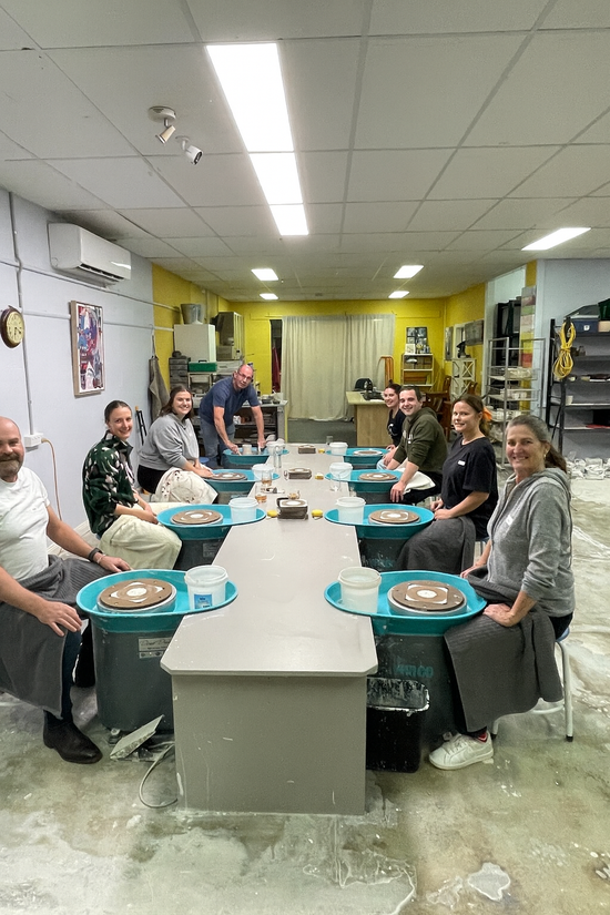 Beginner Wheel Throwing – Beldari Pottery